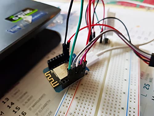 5Pcs ESP8266 ESP-12 ESP-12F NodeMcu D1 Module WeMos Lua 4M Bytes WLAN WiFi Internet Development Board Base on ESP8266 ESP-12F Micro USB Connection or Type C Connection Random Send