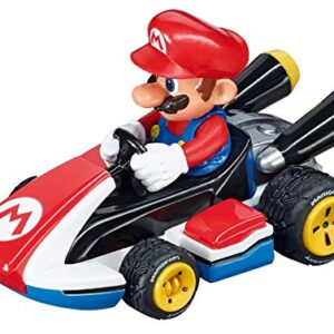 Carrera GO!!! 63503 Official Licensed Mario Kart Battery Operated 1:43 Scale Slot Car Racing Toy Track Set with Jump Ramp Featuring Mario and Luigi for Kids Ages 5 Years and Up