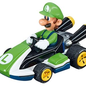 Carrera GO!!! 63503 Official Licensed Mario Kart Battery Operated 1:43 Scale Slot Car Racing Toy Track Set with Jump Ramp Featuring Mario and Luigi for Kids Ages 5 Years and Up