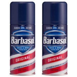 barbasol shave cream 7 ounce (original, pack of 2)