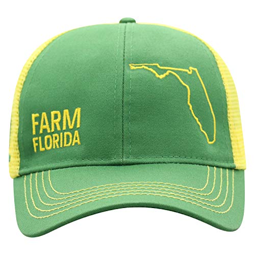 John Deere Farm State Pride Cap-Green and Yellow-Florida