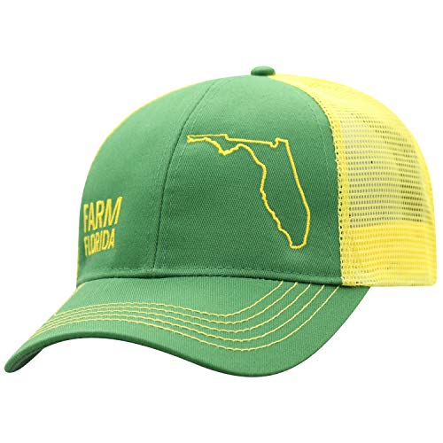 John Deere Farm State Pride Cap-Green and Yellow-Florida