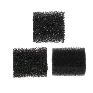 MEICOLY Stipple Sponge Halloween Makeup Xmas Blood Scar Stubble Wound Cosplay Art Shaping Special Effects,3pcs,Black