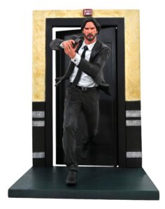 diamond select toys john wick gallery: chapter 1 pvc figure, multicolor, 9 inches