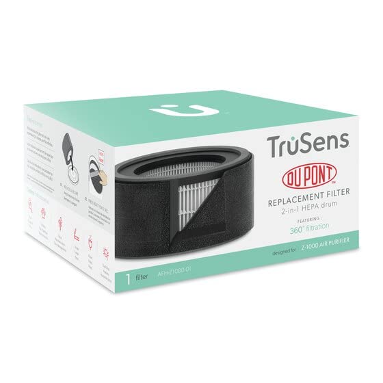 TruSens DuPont Standard HEPA Replacement Filter for Z-1000 TruSens Air Purifier (Small)