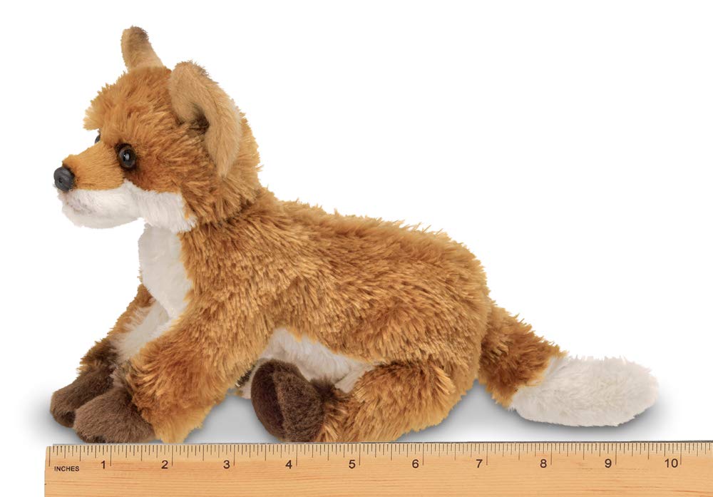 Bearington Lil' Fenton Small Plush Stuffed Animal Red Fox, 7 inches