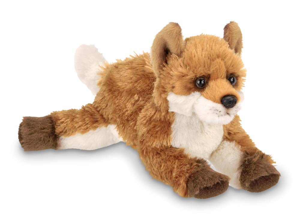 Bearington Lil' Fenton Small Plush Stuffed Animal Red Fox, 7 inches