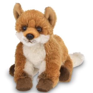 Bearington Lil' Fenton Small Plush Stuffed Animal Red Fox, 7 inches