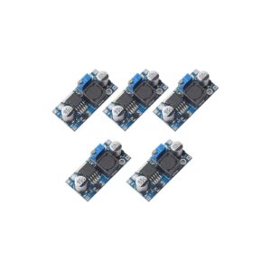 5pack lm2596 lm2596s dc-dc step down variable volt regulator input 3.0-40v output 1.5-35v adjustable buck converter electronic voltage stabilizer power supply module