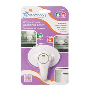 dreambaby swivel oven lock with e-z check indicator