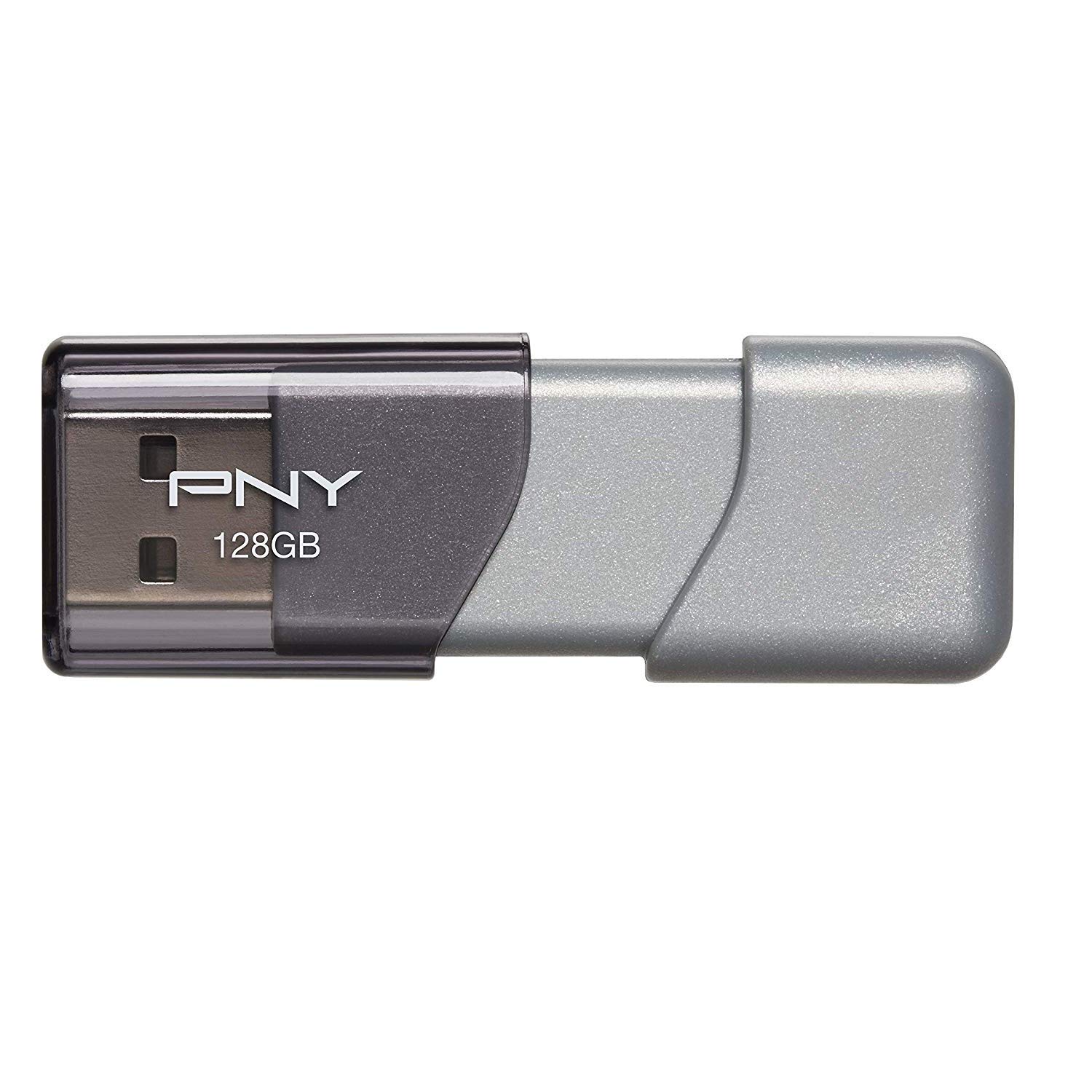 PNY 128GB USB 3.0 Flash Drive Elite Turbo Attache 3 (Ten Pack) Bundle with (5) Everything But Stromboli Lanyard (P-FD128TBOP-GE)