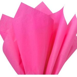 Flexicore Packaging| Gift Wrap Tissue Paper|15"x20"|100 Count (Hot Pink, 100 Sheets)