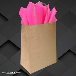 Flexicore Packaging| Gift Wrap Tissue Paper|15"x20"|100 Count (Hot Pink, 100 Sheets)