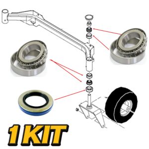 HD Switch Fork Bearing Seal Caster Rebuild Kit Replaces Toro Z Master Z147 Z148 Z149 Z150 Z153