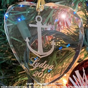 LaserGram Christmas Ornament, Barrel Racer, Personalized Engraving Included (Heart Shape)