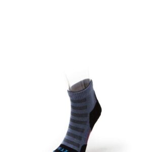 FITS Micro Light Runner – Quarter Socks, Steel Blue, X-Large