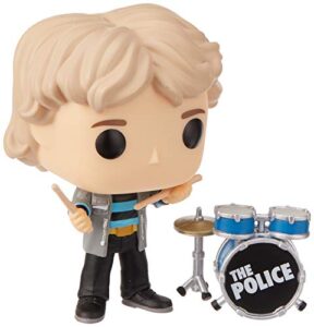 funko pop! rocks: the police - stewart copeland, multicolor, standard