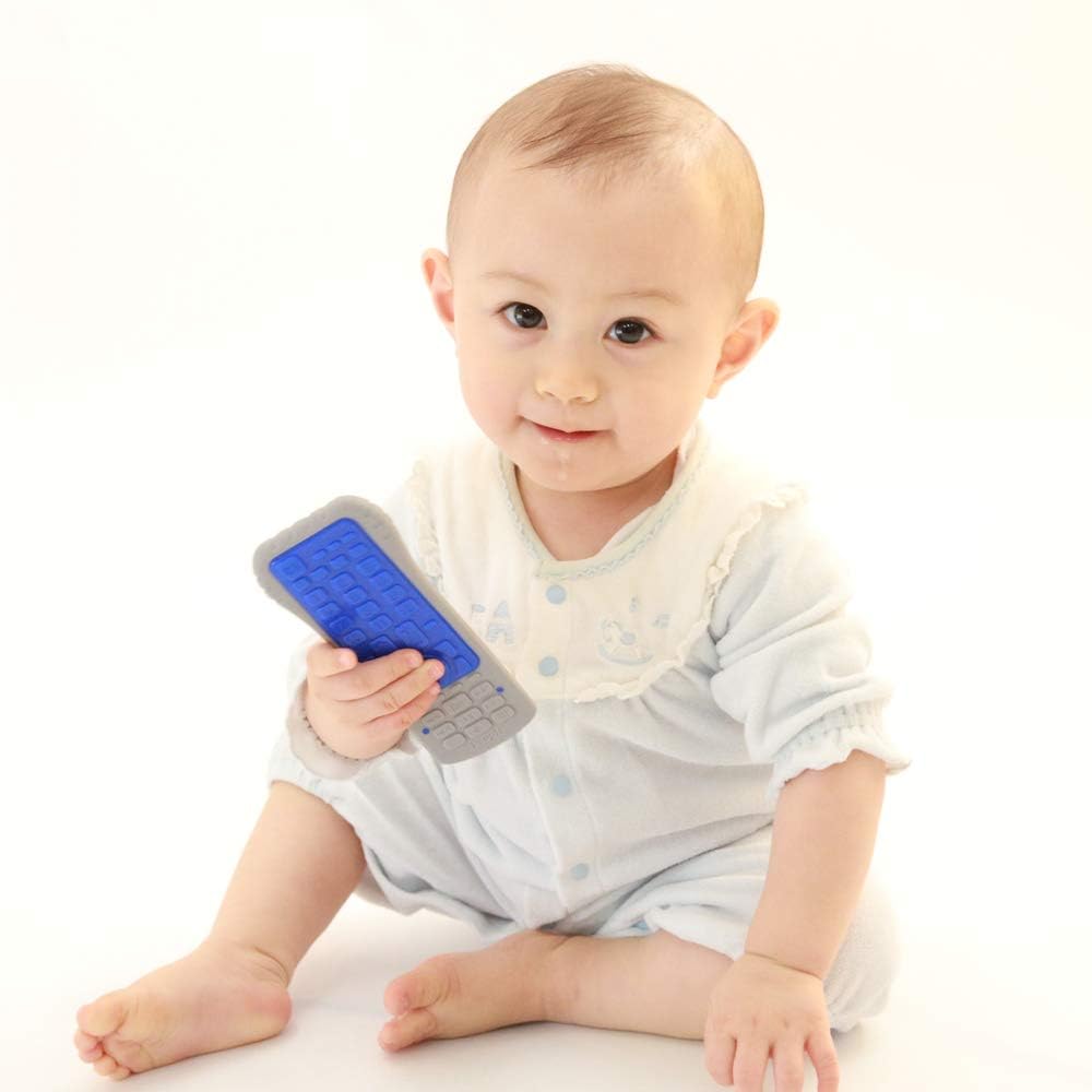 Brain Builders: Baby's First Remote Control Clicker Teether