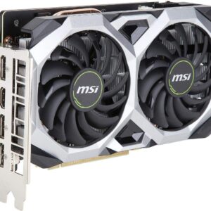 MSI Gaming GeForce GTX 1660 192-Bit HDMI/DP 6GB GDRR5 HDCP Support DirectX 12 Dual Fan VR Ready OC Graphics Card (GTX 1660 VENTUS XS 6G OC)