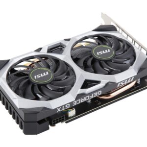 MSI Gaming GeForce GTX 1660 192-Bit HDMI/DP 6GB GDRR5 HDCP Support DirectX 12 Dual Fan VR Ready OC Graphics Card (GTX 1660 VENTUS XS 6G OC)