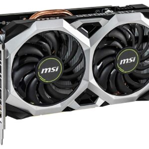 MSI Gaming GeForce RTX 2060 6GB GDRR6 192-bit HDMI/DP Ray Tracing Turing Architecture VR Ready Graphics Card (RTX 2060 VENTUS XS 6G OC)