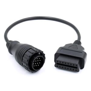 e-car connection 14 pin to 16 pin obdii cable male to female adapter car diagnostic obd2 cord for mercedes benz sprinter