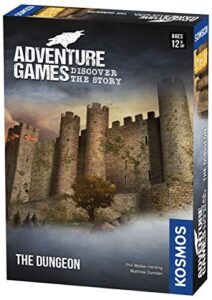 adventure games: the dungeon - a kosmos game from thames & kosmos | collaborative, replayable storytelling gaming experience for 2 to 4 players ages 12+