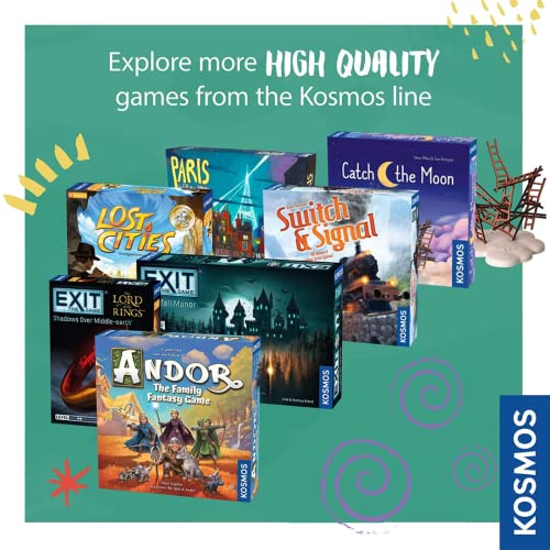 Adventure Games: The Dungeon - A Kosmos Game from Thames & Kosmos | Collaborative, Replayable Storytelling Gaming Experience for 2 To 4 Players Ages 12+