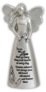 cathedral art (abbey & ca gift angel figurine - love 5 inches