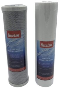 beech lane external rv dual water replacement filters - 1 set