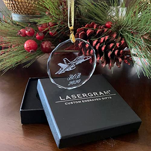 LaserGram Christmas Ornament, DO Doctor of Osteopathic Medicine, Personalized Engraving Included (Round Shape)