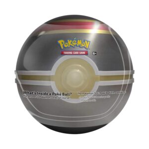 pokemon tcg: sun & moon luxury ball tin - 4 booster pack with 1 coin