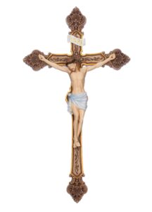 joseph's studio by roman - collection, 20.25" h crucifix, made from resin, high level of craftsmanship and attention to detail, durable and long lasting