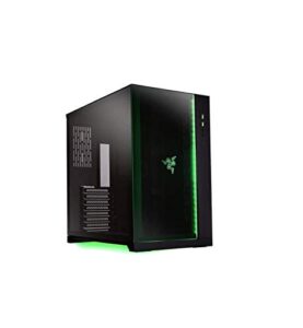 lian li pc-o11 dynamic razer edition black tempered glass atx mid tower gaming computer case - pc-o11d razer