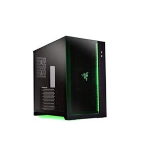 LIAN LI PC-O11 Dynamic Razer Edition Black Tempered glass ATX Mid Tower Gaming Computer Case - PC-O11D Razer