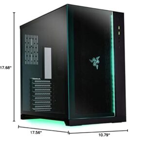 LIAN LI PC-O11 Dynamic Razer Edition Black Tempered glass ATX Mid Tower Gaming Computer Case - PC-O11D Razer