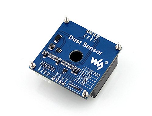 Waveshare Dust Sensor Detector Module with Sharp GP2Y1010AU0F Onboard for Measuring PM2.5 Air Purifier Air Conditioner Monitor