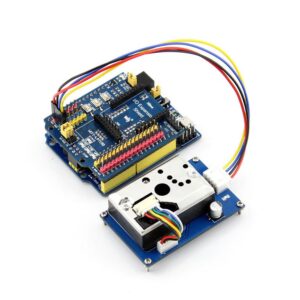 Waveshare Dust Sensor Detector Module with Sharp GP2Y1010AU0F Onboard for Measuring PM2.5 Air Purifier Air Conditioner Monitor