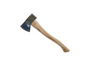 council tool 2# hudson bay camp axe; 18″ curved wooden handle sport utility finish