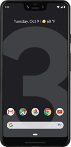 google pixel 3 xl unlocked gsm/cdma - us warranty (just black, 128gb) (renewed)