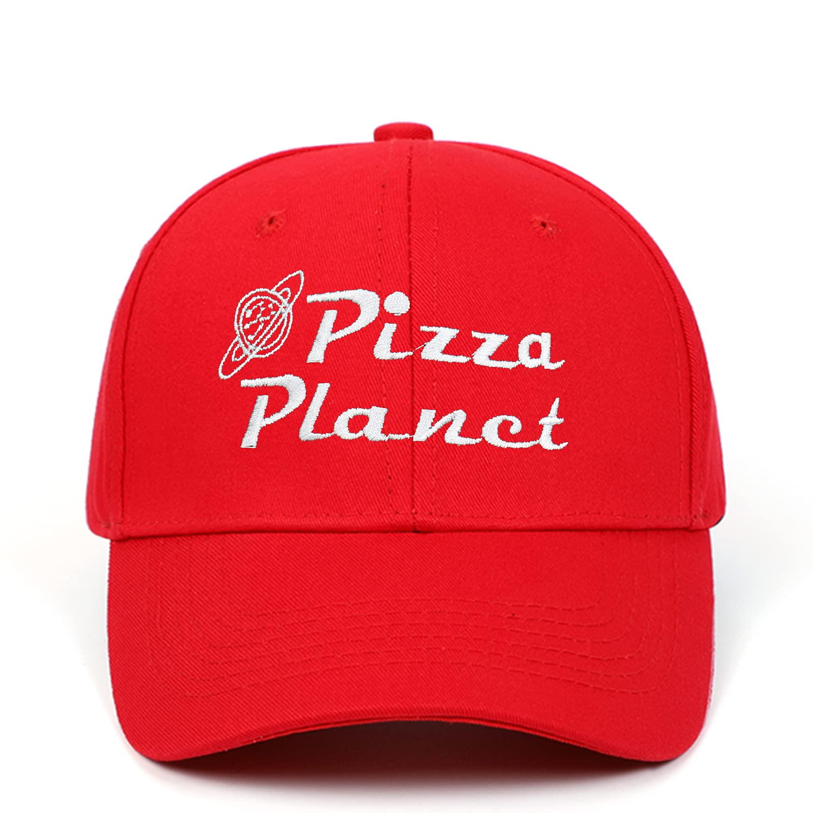 YUNXIBASECAP Pizza Planet Hat Baseball Cap Embroidery Dad Hat Aadjustable Cotton Adult Sports Hat Unisex