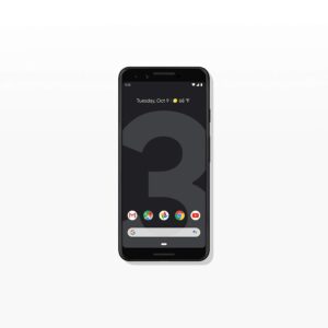 google - pixel 3 with 64gb memory cell phone (unlocked) - just black