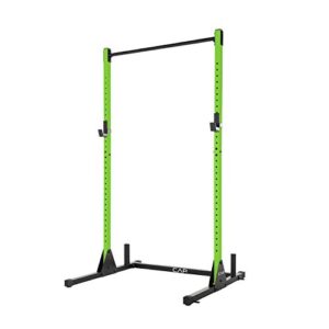 cap barbell fm-905q color series power rack exercise stand, green