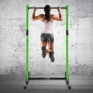 CAP Barbell FM-905Q Color Series Power Rack Exercise Stand, Green