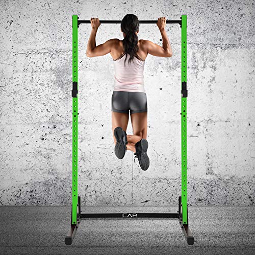 CAP Barbell FM-905Q Color Series Power Rack Exercise Stand, Green