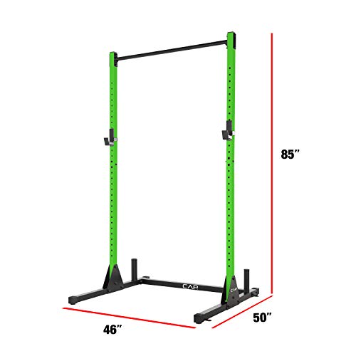 CAP Barbell FM-905Q Color Series Power Rack Exercise Stand, Green