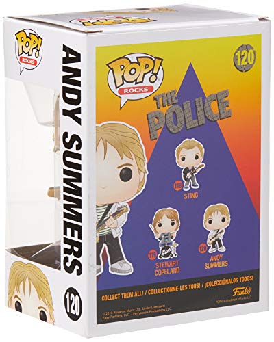 Funko 40088 POP. Vinyl: Rocks: The Police - Andy Summers Collectible Figure, Multicolor