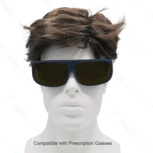 FreeMascot Professional 190nm-2000nm Wavelength IPL Laser Safety Glasses for Hair Removal, Laser Beauty & Cosmetology (Style Pro)