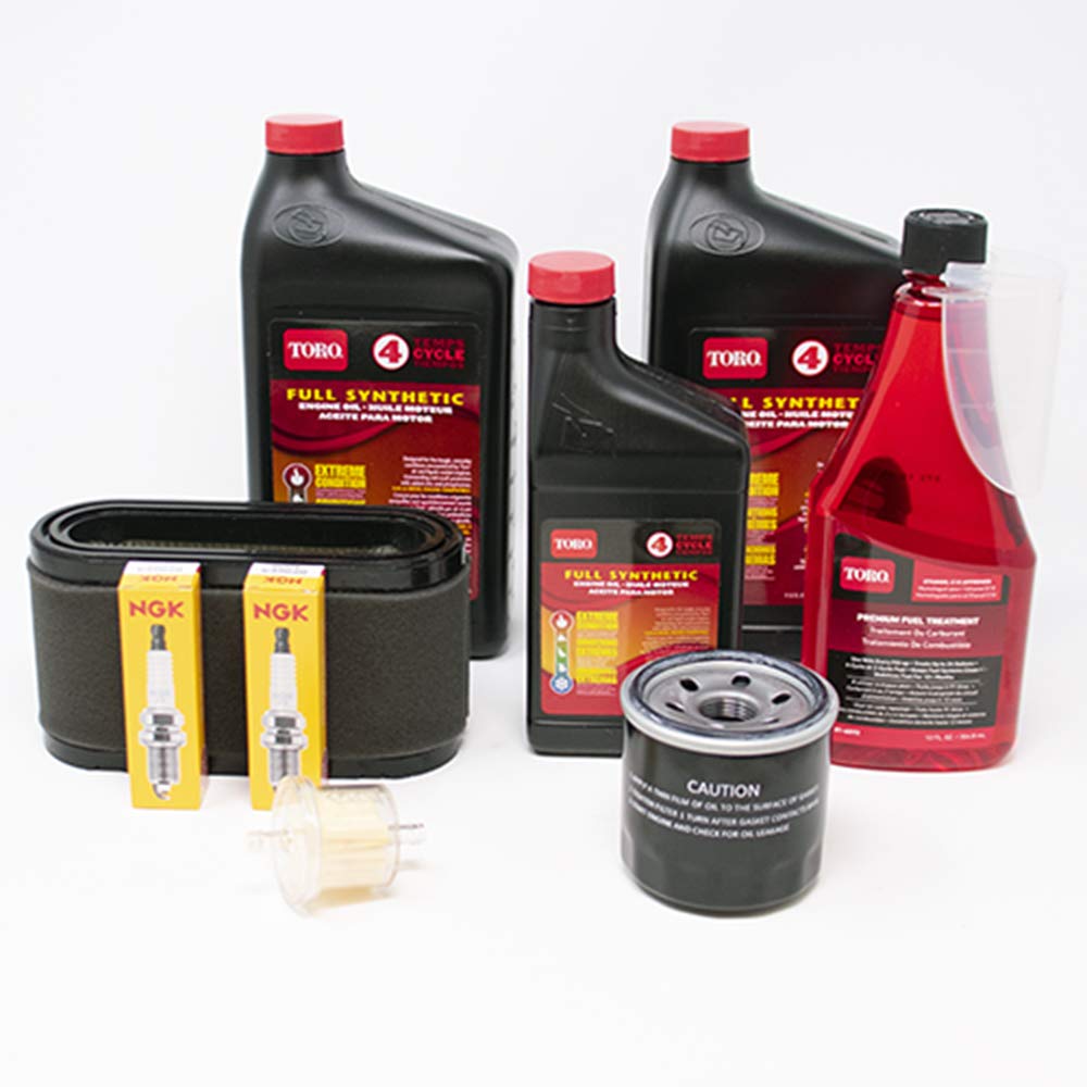 The Mower Shop 50 in TimeCutter SS & MX Tune-Up Kit for LCP V Twin Engines (Synthetic Oil)