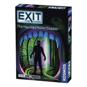 exit: the haunted roller coaster | exit: the game - a kosmos game from thames & kosmos | family-friendly, card-based at-home escape room experience for 1 to 4 players, ages 10+